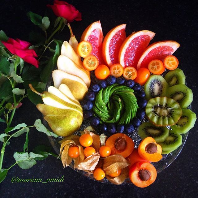 Flower Fruit Tray