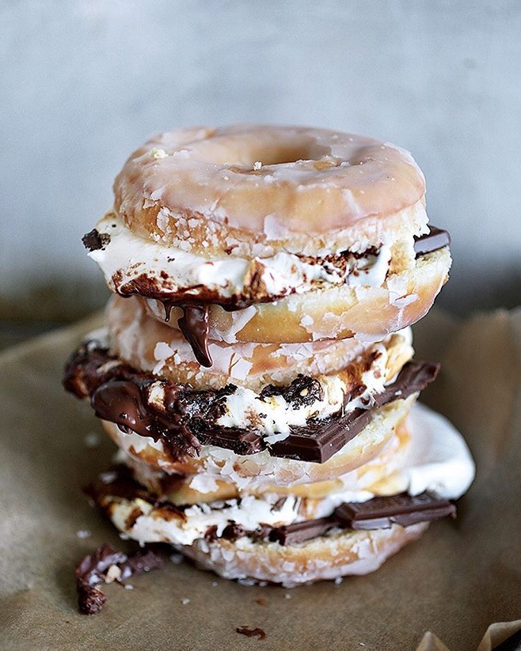 S'mores Stuffed Doughnuts Recipe | The Feedfeed