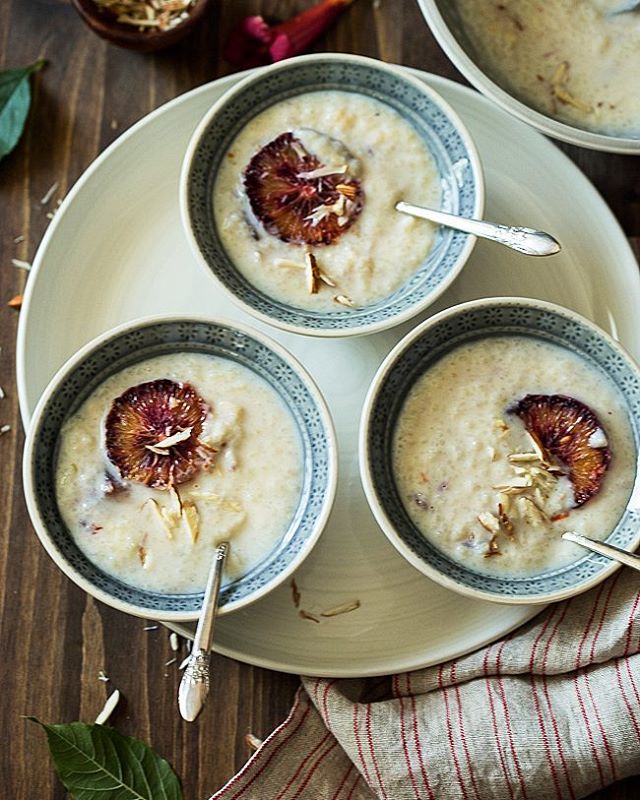 Rice Pudding With Blood Oranges Recipe | The Feedfeed
