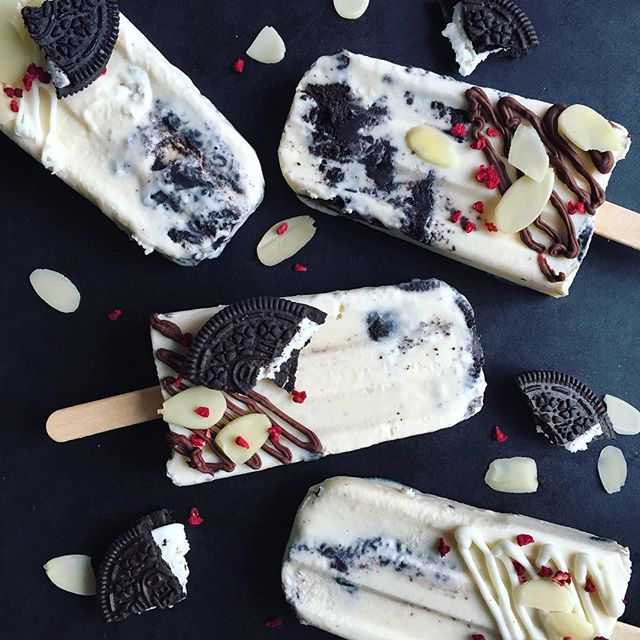 Cookies And Cream Popsicles Recipe | The Feedfeed