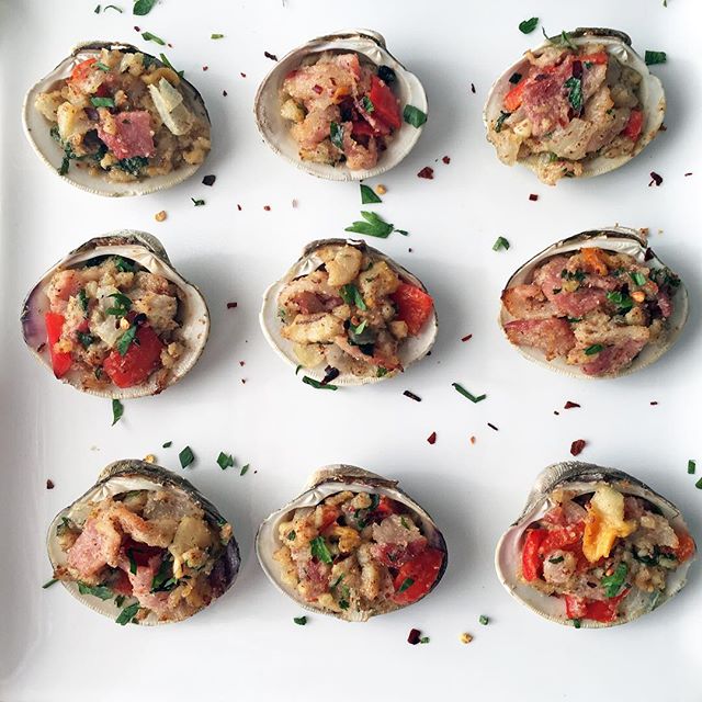 Spanish-style Baked Stuffed Clams Whole30 Recipe | The Feedfeed