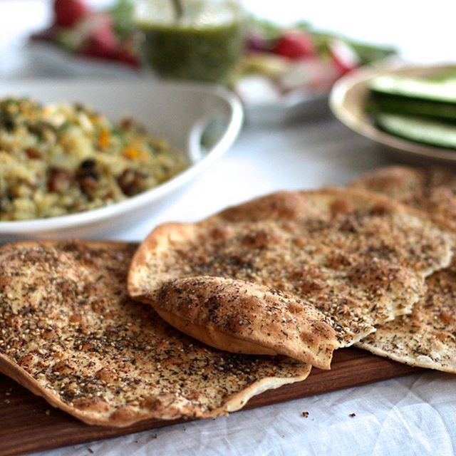 Za'atar Flatbreads Recipe | The Feedfeed