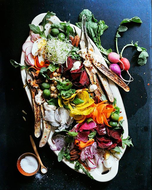 Rainbow Root Salad Recipe | The Feedfeed