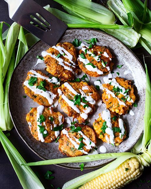 Spicy Corn Fritters Recipe | The Feedfeed