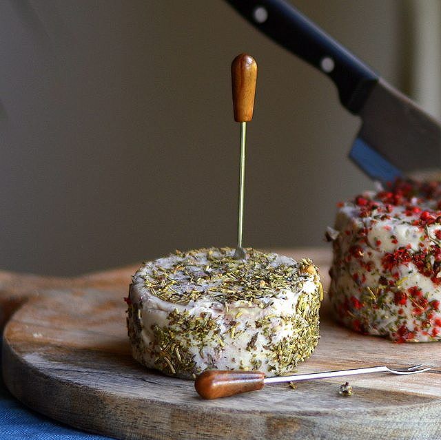 Herb & Walnut Vegan Cheese Recipe | The Feedfeed