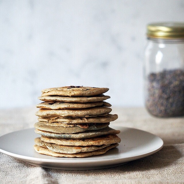 Lavender Pancakes