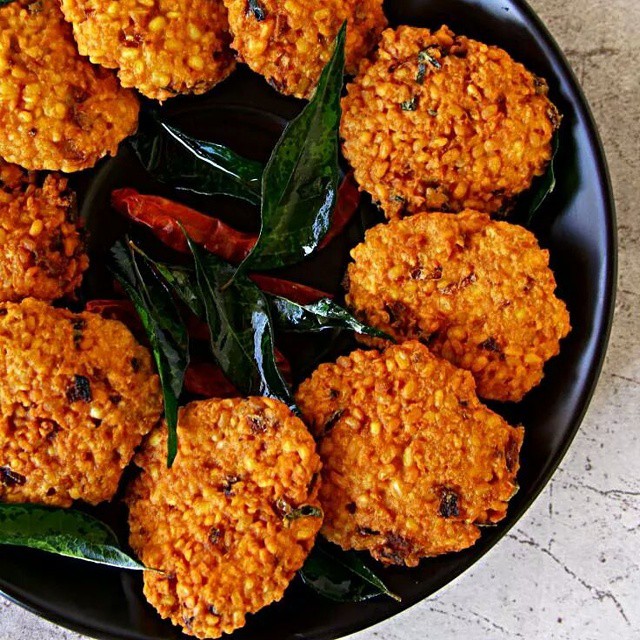 Masala Vada (spicy Lentil Fritters) Recipe | The Feedfeed