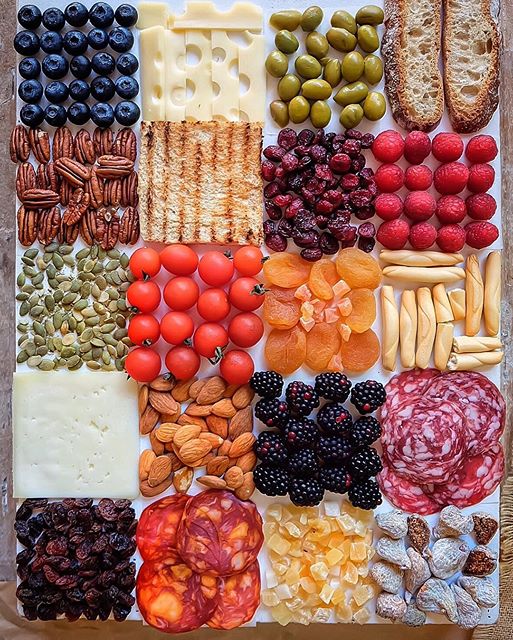 Snack Cubes: Berries, Olives, Cured Meat And Cheese Recipe | The Feedfeed