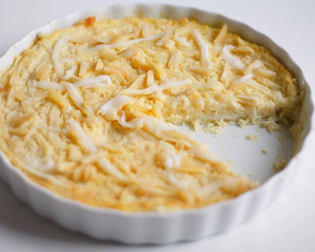 Crustless Rum & Coconut Tart Recipe | The Feedfeed