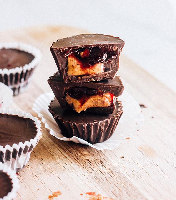 Pb & J Almond Butter Cups Recipe | The Feedfeed