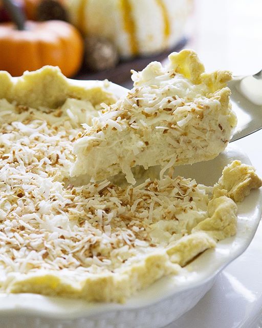 Creamy Coconut Pie Recipe | The Feedfeed