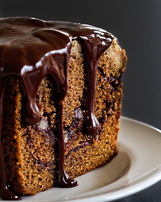 Coffee Cake With Mocha Swirl And Chocolate Glaze Recipe | The Feedfeed