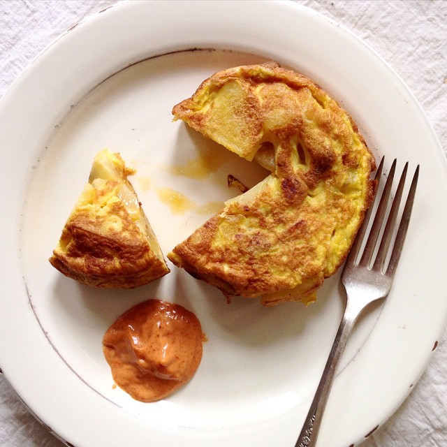 Mini Tortilla Española With Onion, Potato & Paprika Recipe | The Feedfeed
