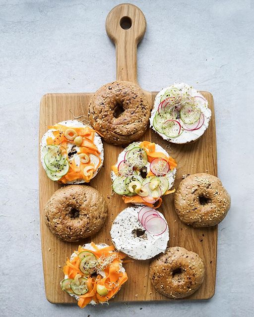 Zucchini Bagels With Sesame And Flax Seeds Recipe | The Feedfeed