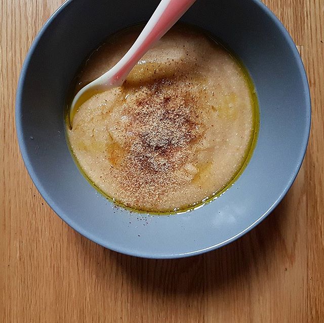 Ground Oats & Buckwheat With Bean & Carrot Purée Recipe | The Feedfeed