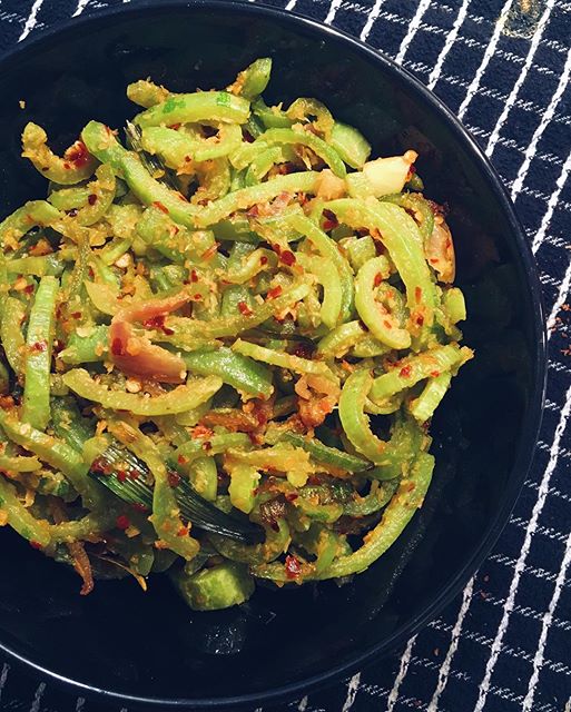 Sautéed Snake Gourd In Coconut Recipe | The Feedfeed