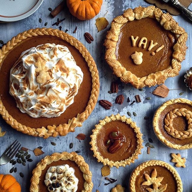Pumpkin Pie Assortment Recipe | The Feedfeed