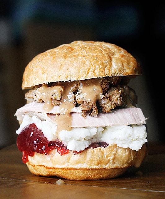 Ultimate Thanksgiving Leftovers Sandwich Recipe | The Feedfeed