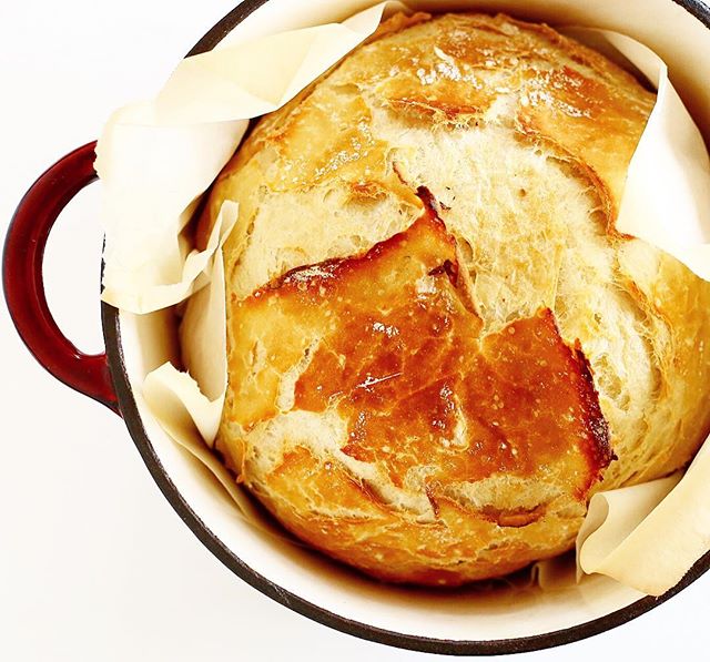 Easy Homemade Four Ingredient Bread Recipe | The Feedfeed