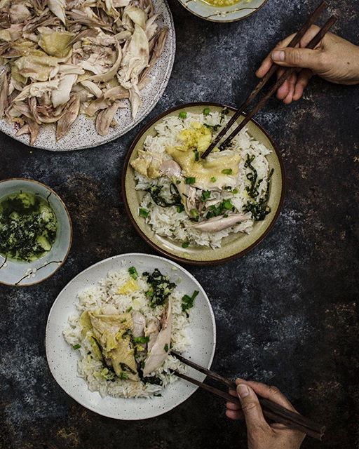 Hainan Chicken And Ginger Rice Recipe | The Feedfeed