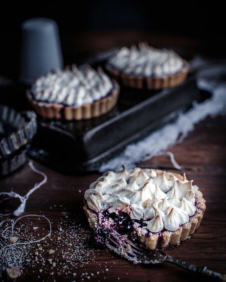 Blueberry Meringue Tarts Recipe | The Feedfeed