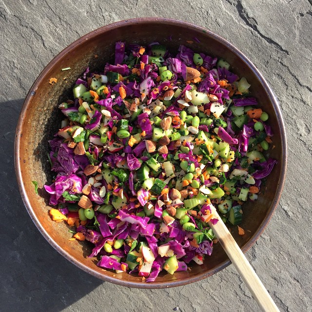 Miso Crunch Salad Recipe | The Feedfeed