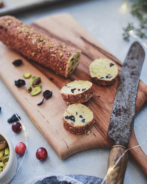 Orange Cranberry Shortbread Rounds Recipe | The Feedfeed