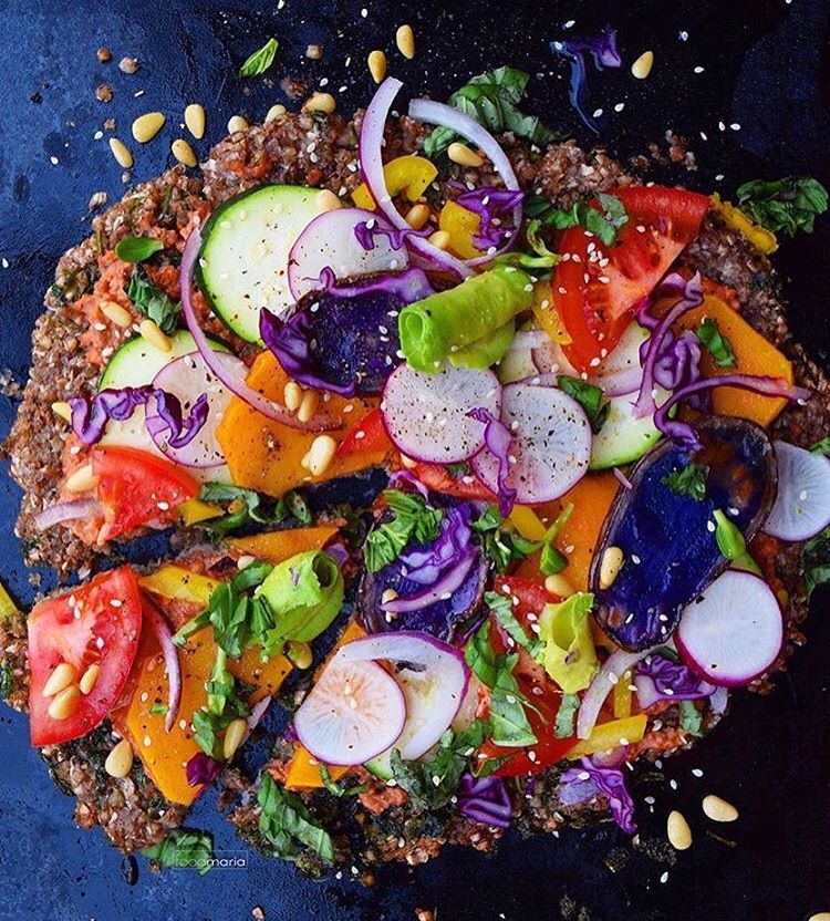 Veggie Buckwheat Pizza Recipe | The Feedfeed