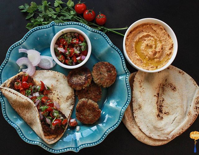Falafel Wraps With Chaat Masala Recipe | The Feedfeed