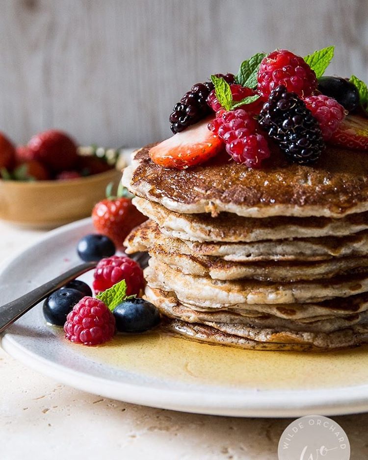 Fluffy Gluten Free Buttermilk Pancakes Recipe | The Feedfeed