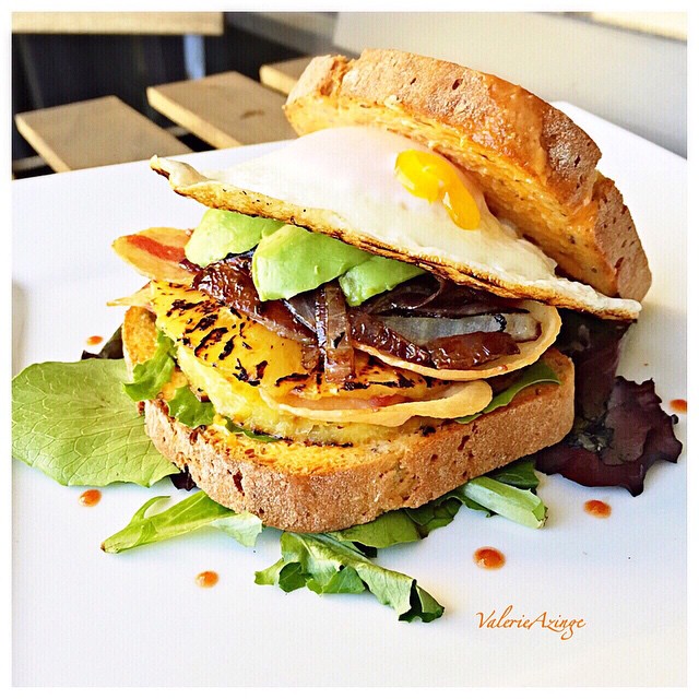 Tropical Breakfast Sandwich Recipe | The Feedfeed