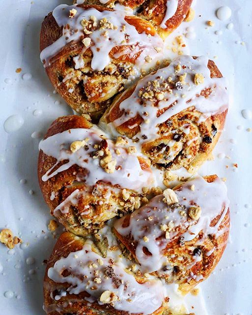 Pain D' Epi With Hazelnut Currant Filling Recipe | The Feedfeed