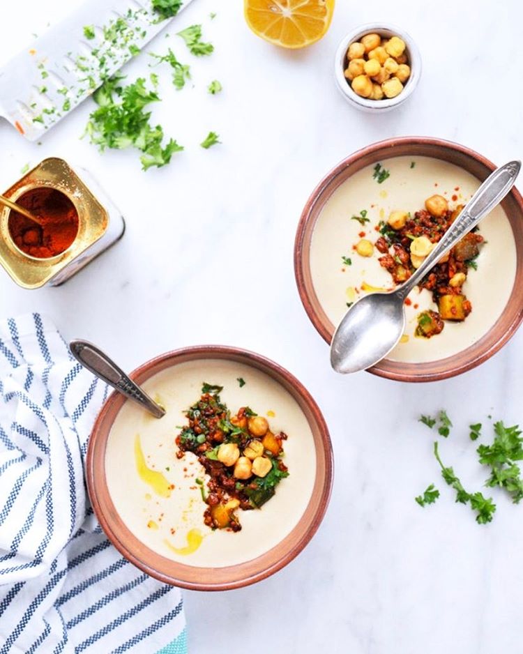 Creamy Hummus Soup Recipe | The Feedfeed