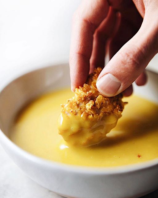 Baked Popcorn Chicken Bites Recipe | The Feedfeed