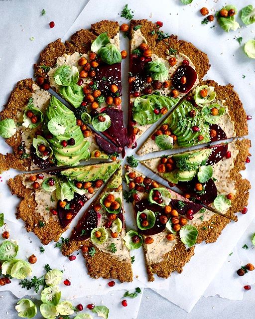 Curry Cauliflower Crust Pizza Recipe | The Feedfeed
