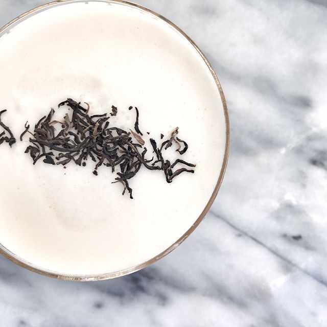 Earthy Smoky Tea Sour Recipe | The Feedfeed