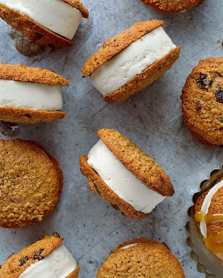 Manuka Honey Ice Cream Sandwich Recipe | The Feedfeed