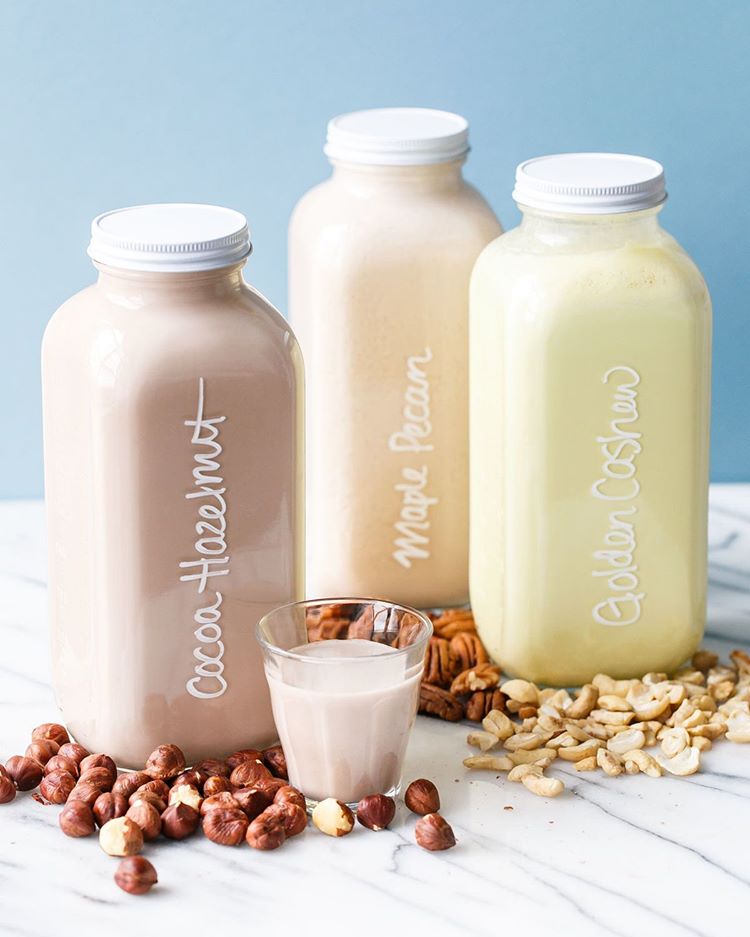 3 Nut Milks! Cocoa Hazelnut - Golden Cashew - Maple Pecan Recipe | The ...