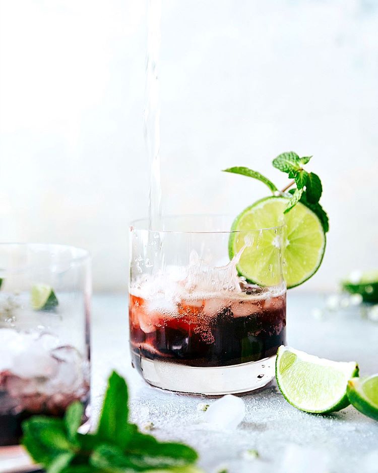 Sparkling Cherry Lime Mocktail Recipe | The Feedfeed