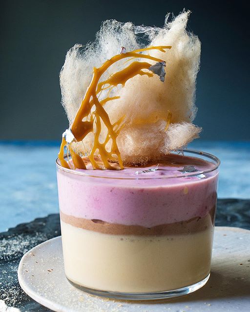 Caramel-mocha And Raspberry Layered Mousse Recipe | The Feedfeed