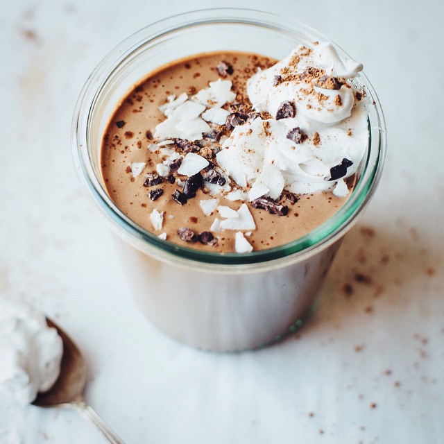 Cashew Chocolate "milkshake" With Coconut Recipe | The Feedfeed