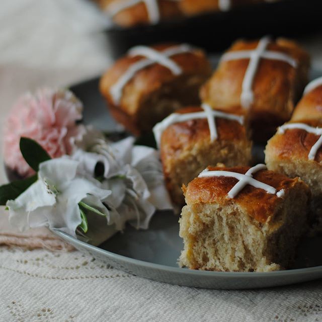 Chai Hot Cross Buns Recipe | The Feedfeed