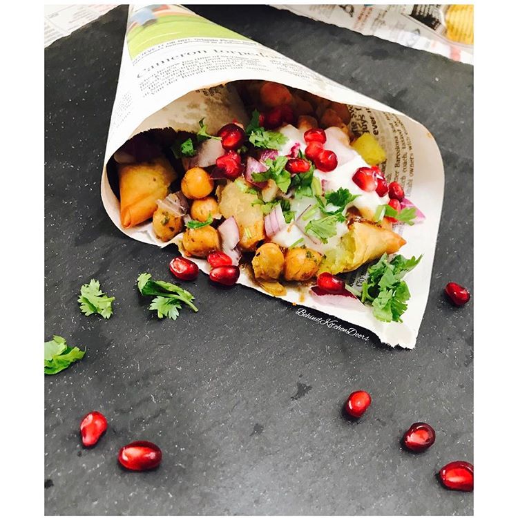 Samosa Chaat Recipe | The Feedfeed