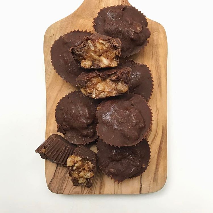 Puffed Rice Caramel Cups Recipe | The Feedfeed