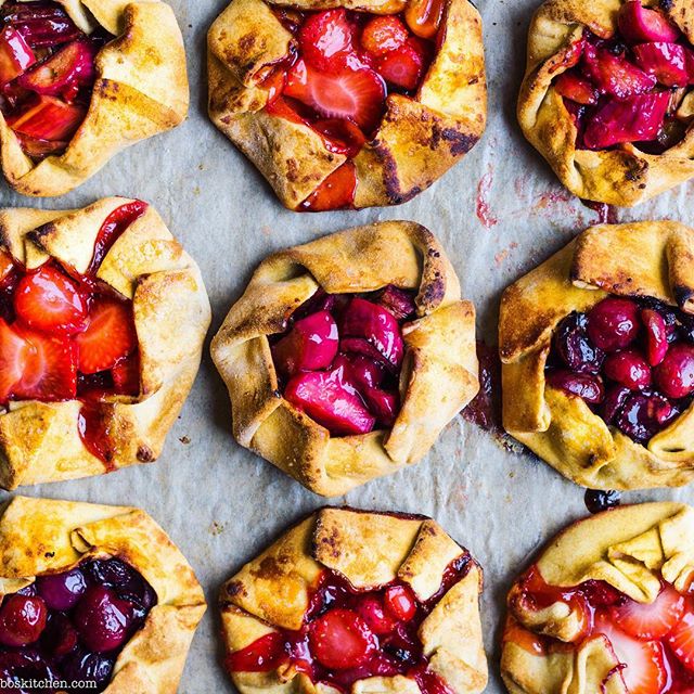 Mini Berry Galettes Recipe | The Feedfeed
