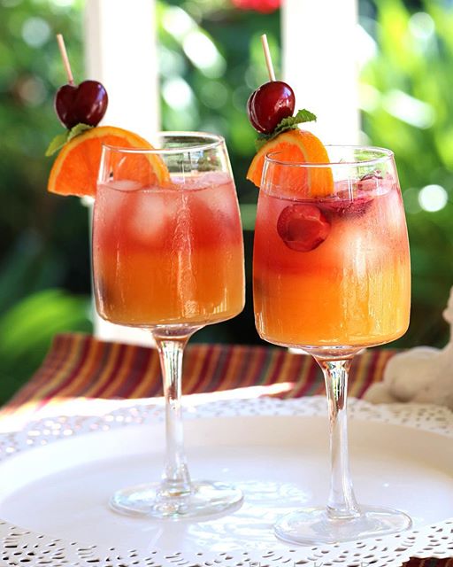 Cherry And Tequila Cocktail Recipe | The Feedfeed