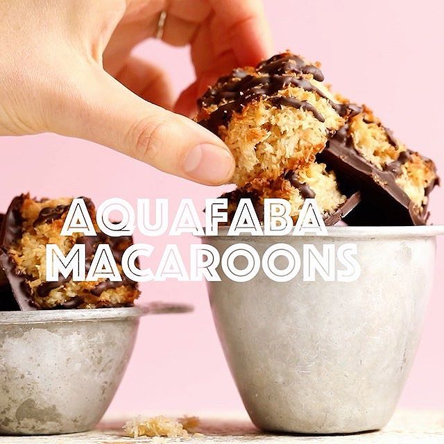 Aquafaba Macaroons Recipe | The Feedfeed