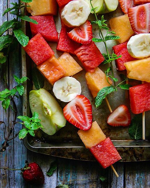 Fruit Kebabs by sandraseasycooking | Quick & Easy Recipe | The Feedfeed