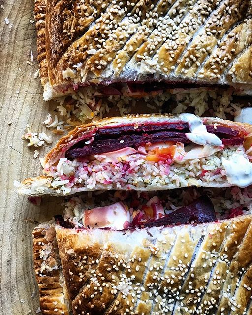 Beet Coulibiac Recipe | The Feedfeed