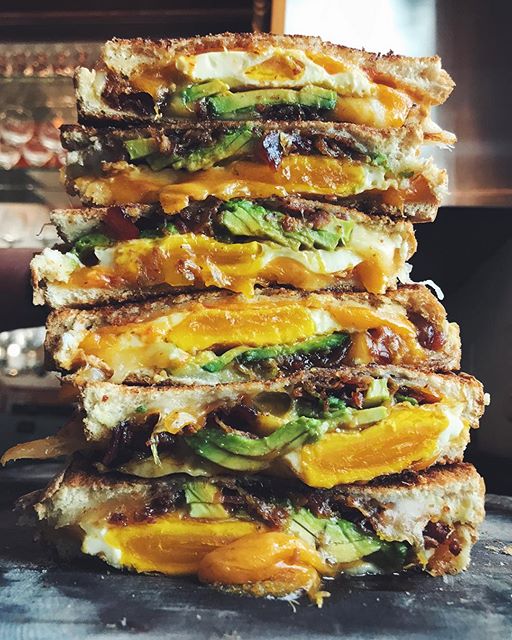 Avocado, Candied Bacon & Fried Egg Grilled Cheese Recipe | The Feedfeed Avocado, Candied Bacon & Fried Egg Grilled Cheese Recipe | The Feedfeed